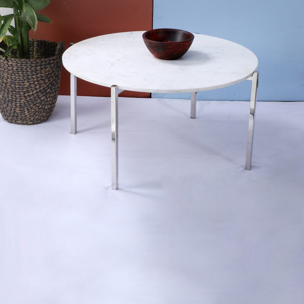 Strut Marble Coffee Table – TOPP BRASS